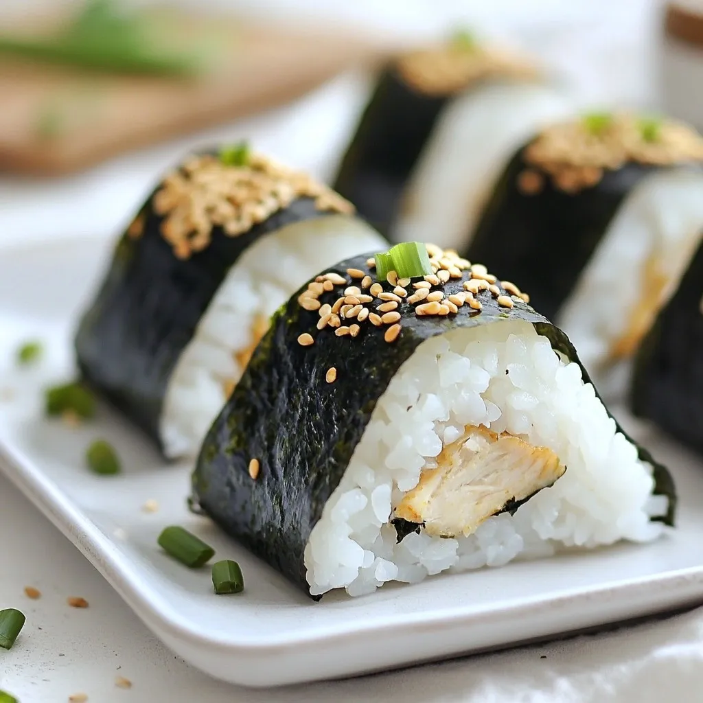 Chicken Onigiri Flavorsome and Easy Rice Dish – The Recipe Hatch