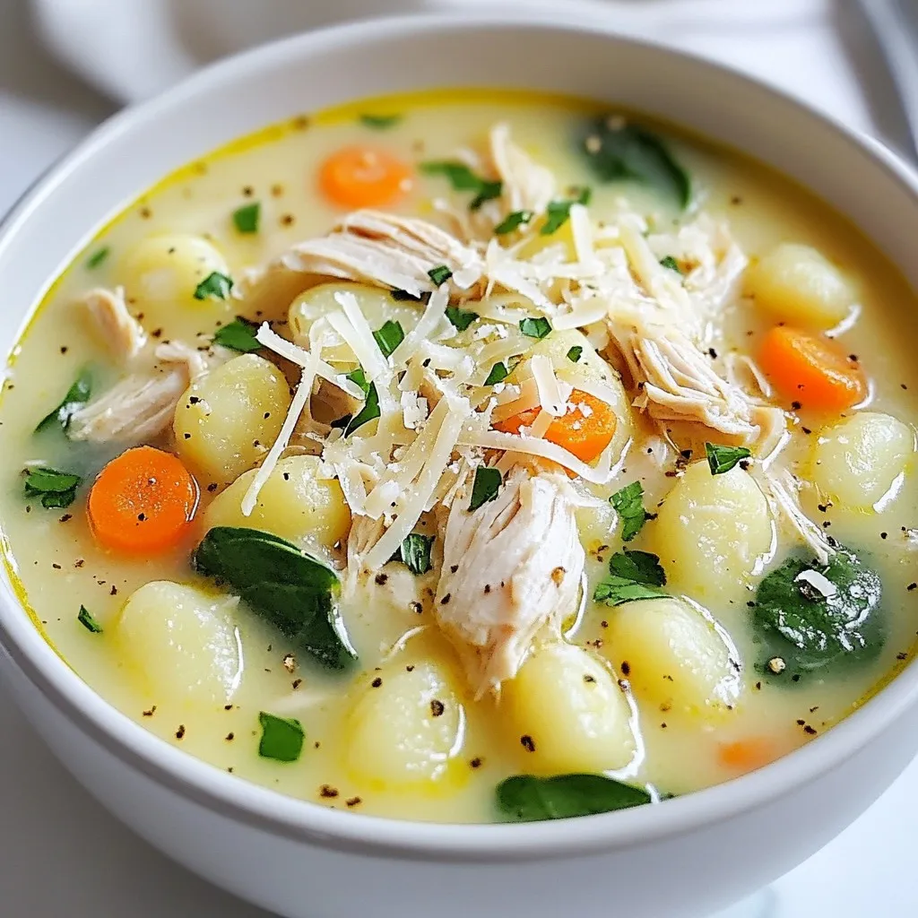Rotisserie Chicken Gnocchi Soup Flavorful Comfort Dish – The Recipe Hatch