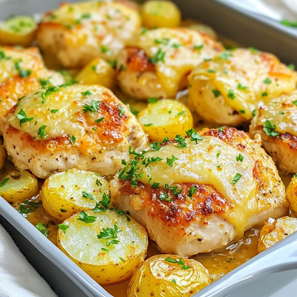 Garlic Parmesan Chicken & Potatoes Quick and Easy Meal – The Recipe Hatch