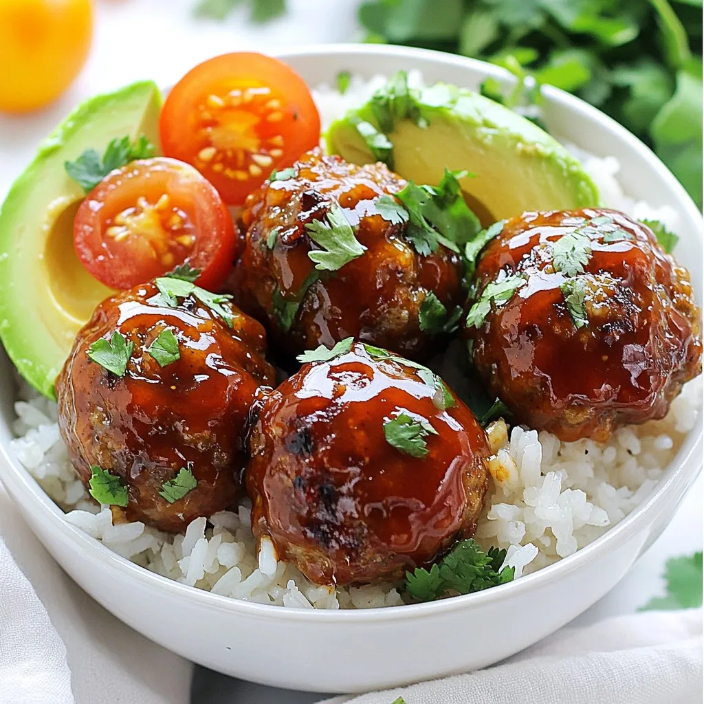 Barbecue Meatball Bowls Savory and Satisfying Meal – The Recipe Hatch