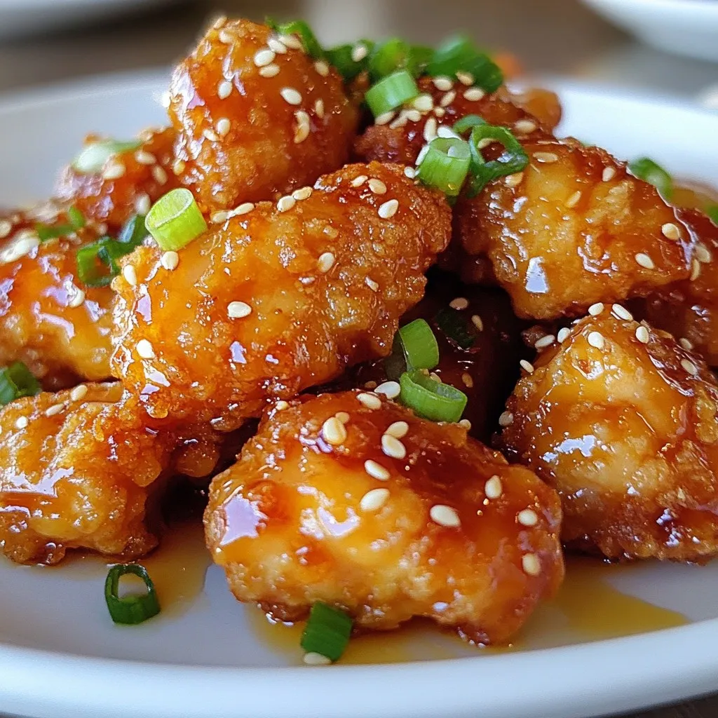 Crispy Sesame Chicken with Honey Sauce Delight – The Recipe Hatch