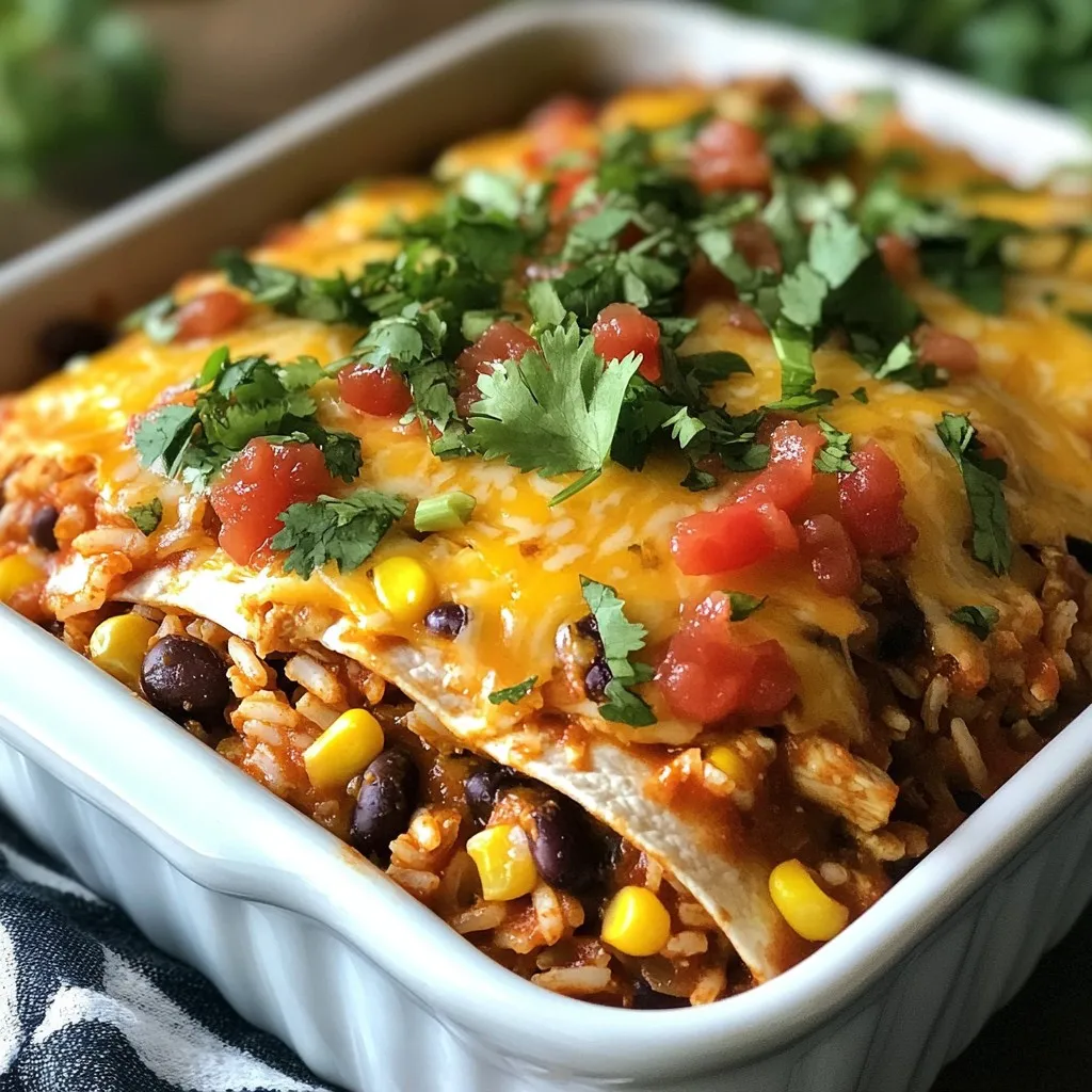 Chicken Burrito Casserole Flavorful Family Meal – The Recipe Hatch