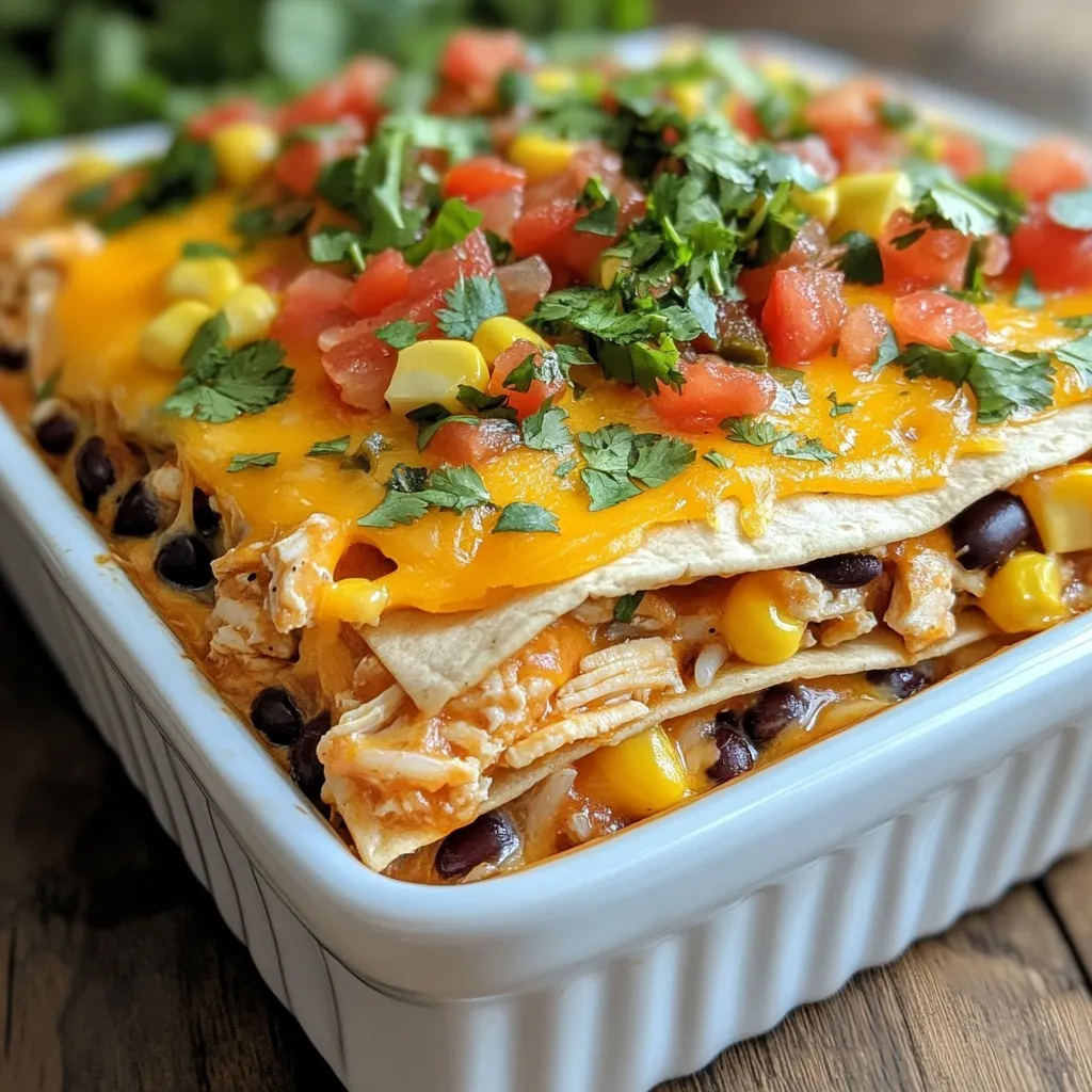 Chicken Burrito Casserole Flavorful Family Meal – The Recipe Hatch